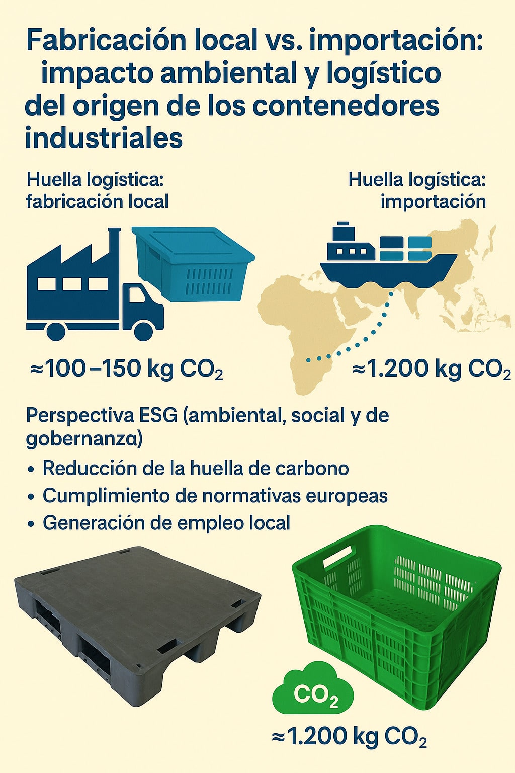 Fabricación local vs. importación